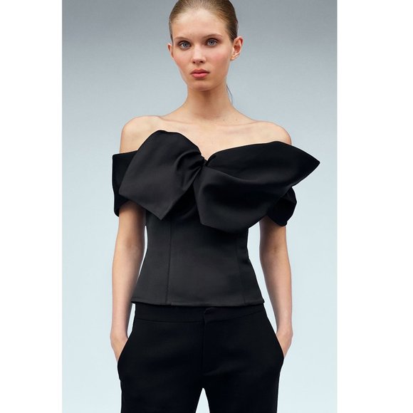 Zara | Tops | Zara Voluminous Top Limited Edition | Poshmark